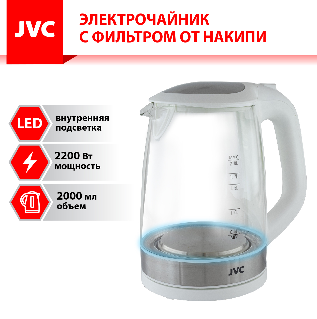 Чайник JVC JK-KE2005