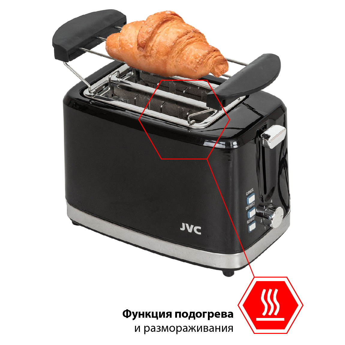 Тостер JVC JK-TS627